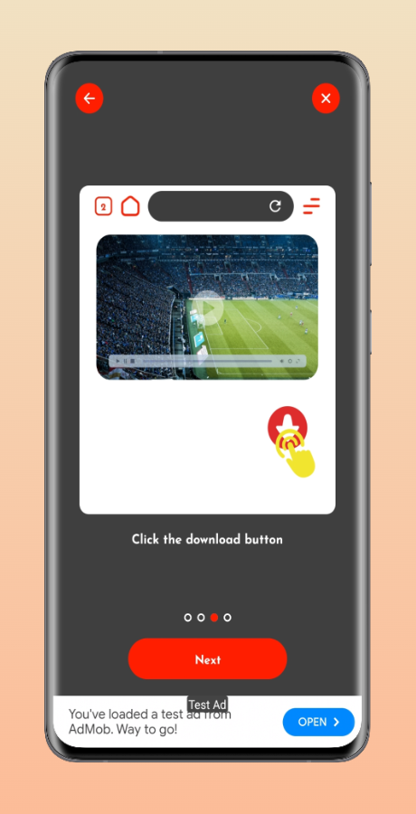 VidMate Pro - All in One Video Downloader (with Browser) | ADMOB, FIREBASE, ONESIGNAL by upscapesoft